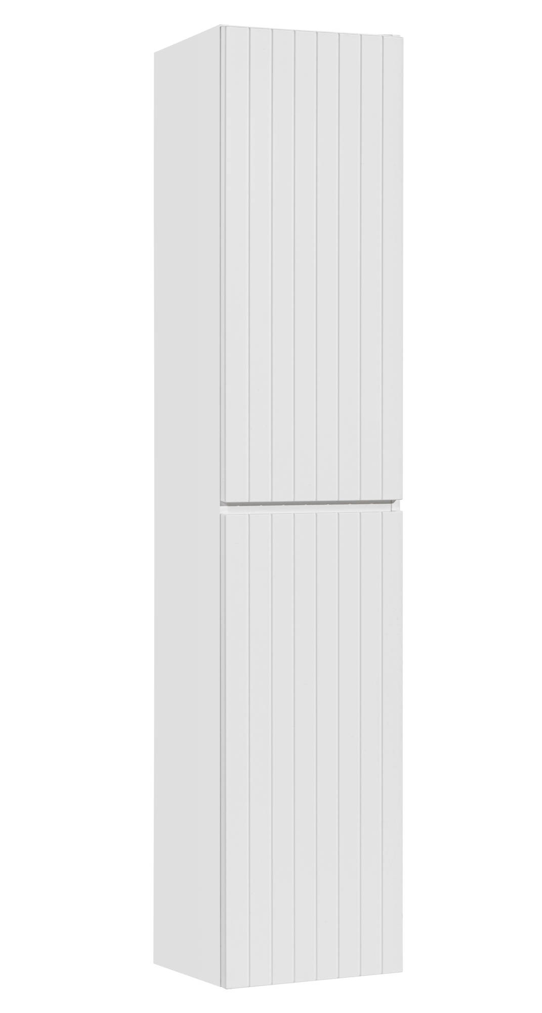 Zestaw ICONIC WHITE z lustrem Apollo, umywalką WIKI i słupkiem ...